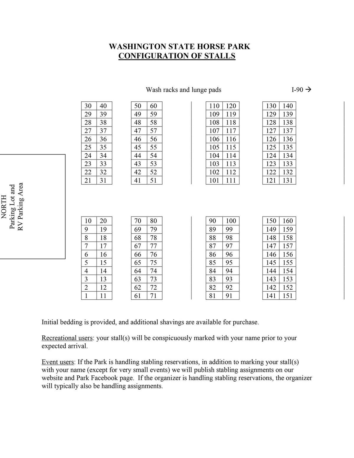 Facility | Washington State Horse Park